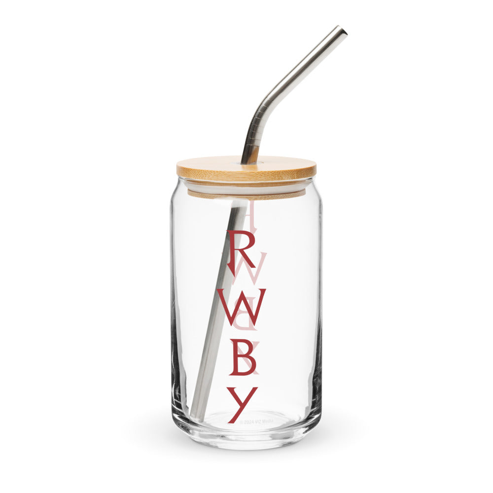 RWBY Forever Fall Sap Can Shaped Glass
